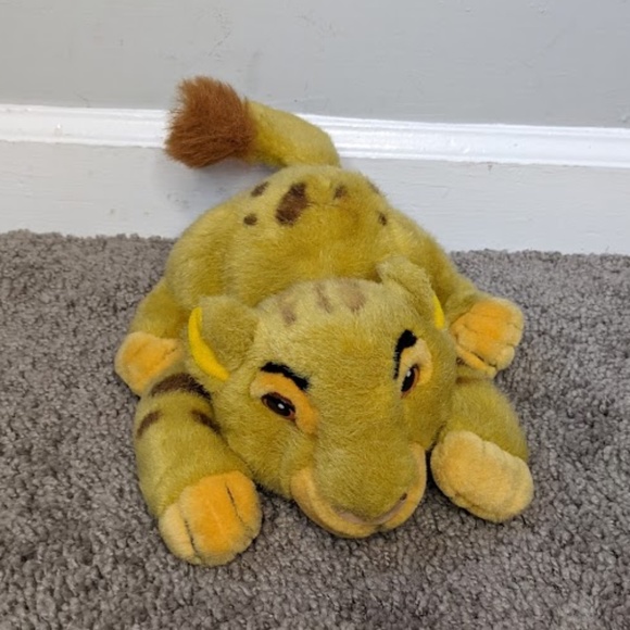 Disney | Toys | Simba Cub Lion King Disney Store Pouncing Baby 8 Plush ...